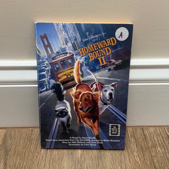Disney | Other | Disney Homeward Bound Ii Lost In San Francisco Book ...